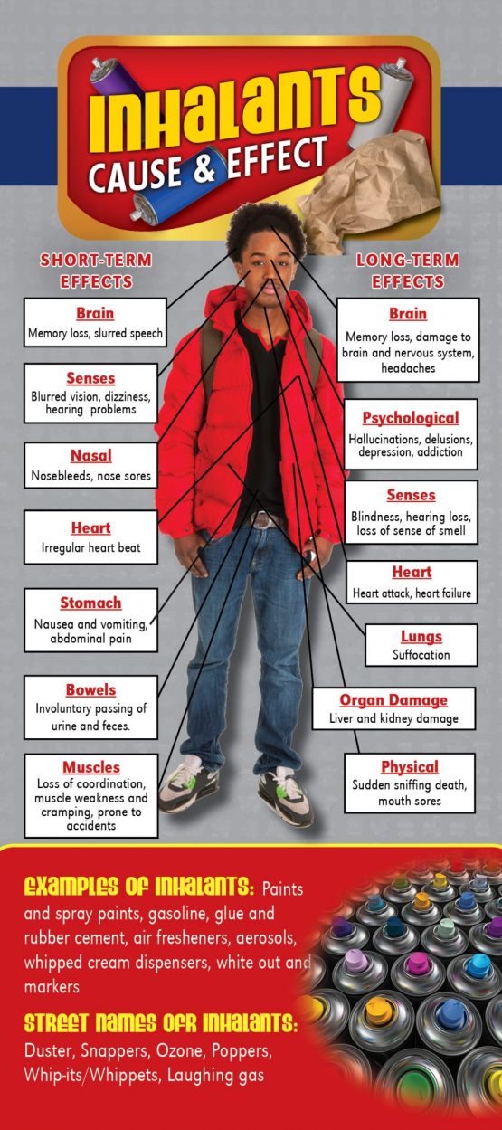 Cause & Effect Rack Card: Inhalants - Primo Prevention