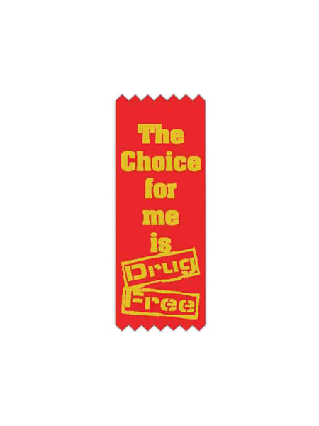 12 inch Wooden Ruler "Bee Like Me. Drug Free" - Primo Prevention