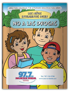 *SPANISH* Smart Kids Say No to Drugs! Activity Book - Primo Prevention