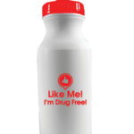 Like Me, I'm Drug Free! 20 oz. Sports Bottle - Primo Prevention