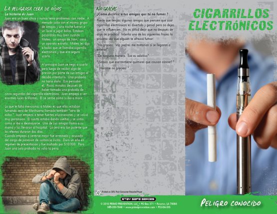 *SPANISH* Electronic Cigarettes Pamphlet - Primo Prevention