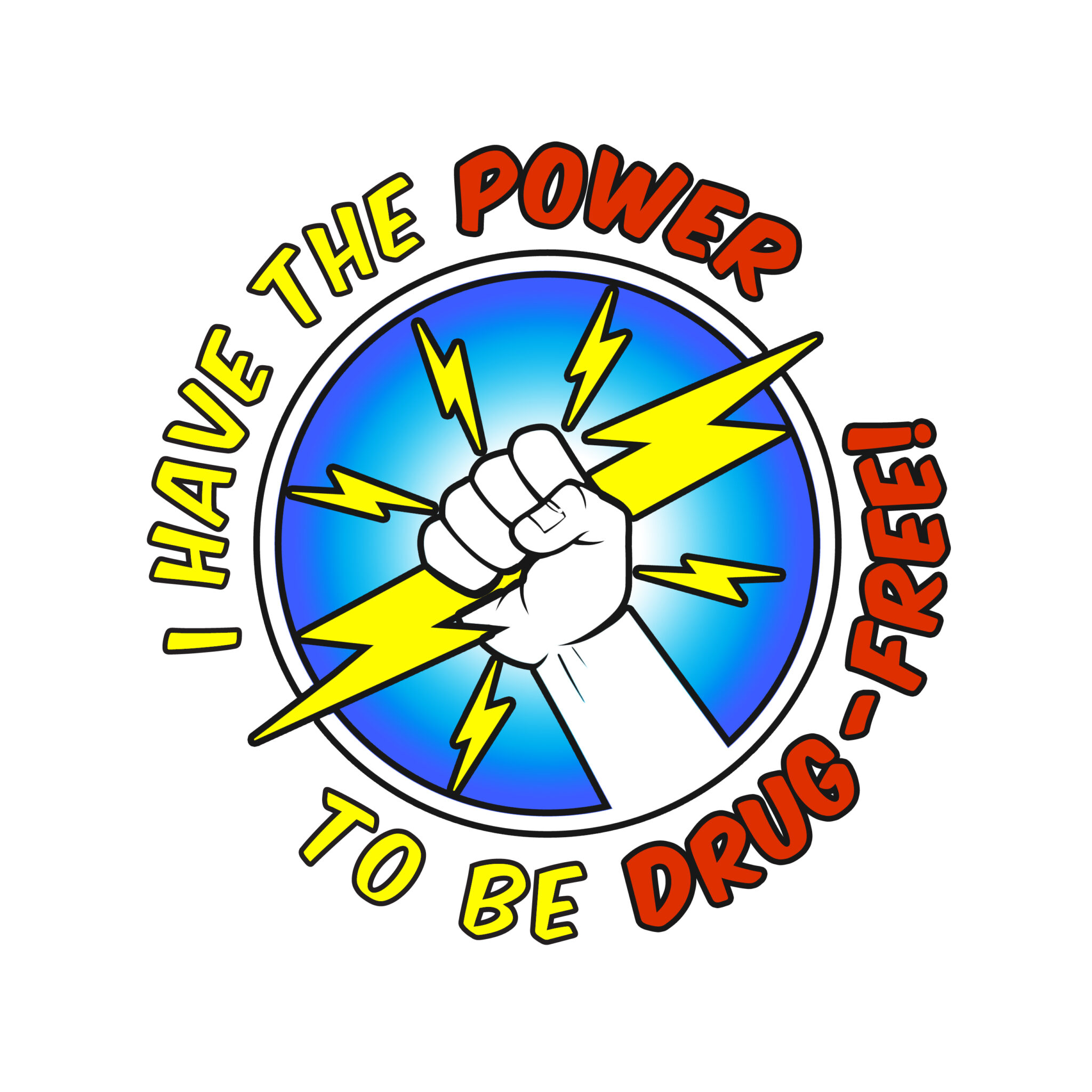I Have the Power to Be Drug Free Temporary Tattoo - Primo Prevention